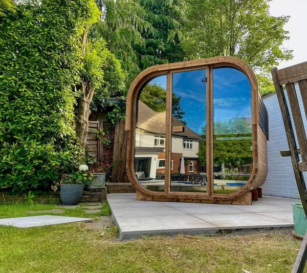 Hekla Cube 160 Sauna | 2-Seater Thermowood Home Sauna